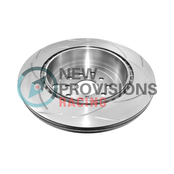 DBA T2 Street Series Slotted Brake Rotor Rear - 2022+ WRX w/ STI Calip - New Provisions Racing