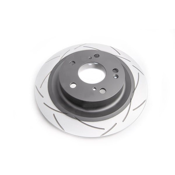 DBA T3 4000 Series Slotted Brake Rotor Rear - 2017-2024 Civic Type R F ...