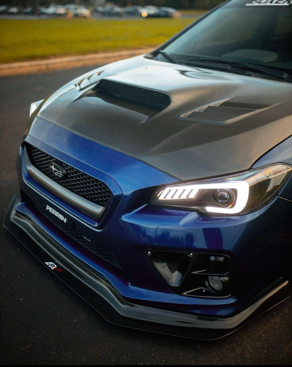 RSI CS Style Front Carbon Fiber Lip - 2015-2017 WRX/STI - New ...