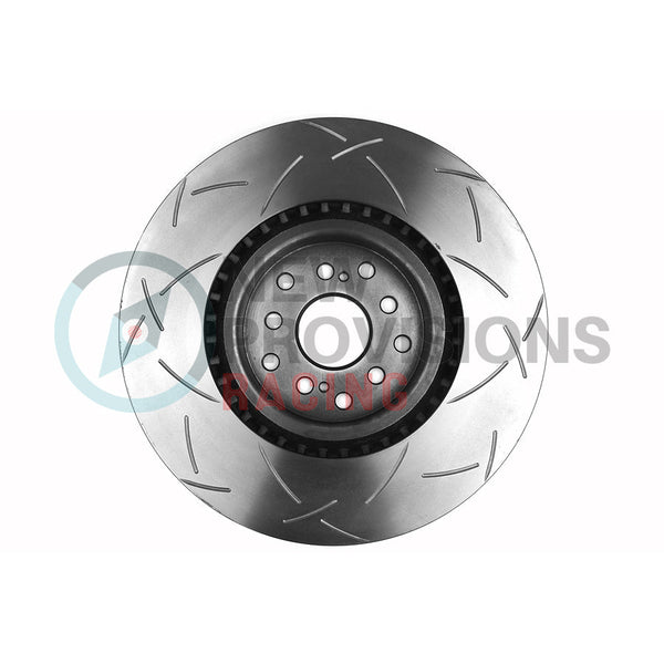DBA T3 4000 Series Slotted Brake Rotor Front - 2012+ Tesla Model S ...