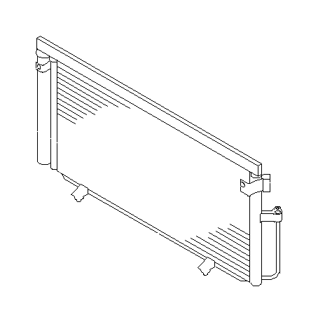 Genuine Subaru A/C Air Conditioning Condenser - 2004-2007 WRX/STI - New ...