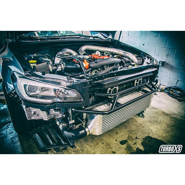 TurboXS Front Mount Intercooler Kit Black Piping - 15-20 STI - New ...