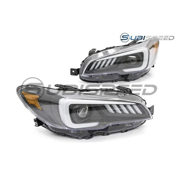 Subispeed DRL Full LED Headlights - 15-21** WRX / 15-17 STI - New ...